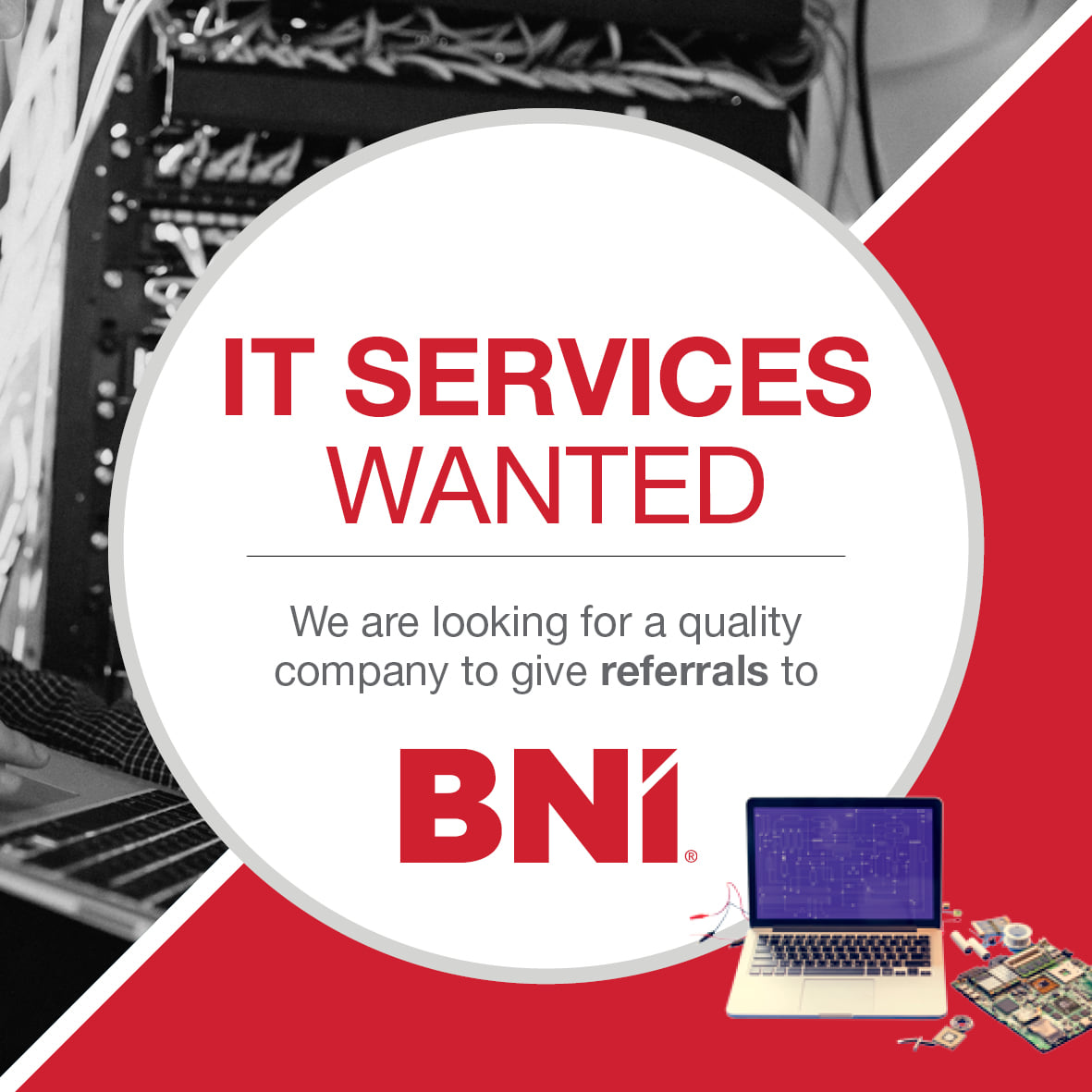 BNI Social Media Post Templates - Rushax